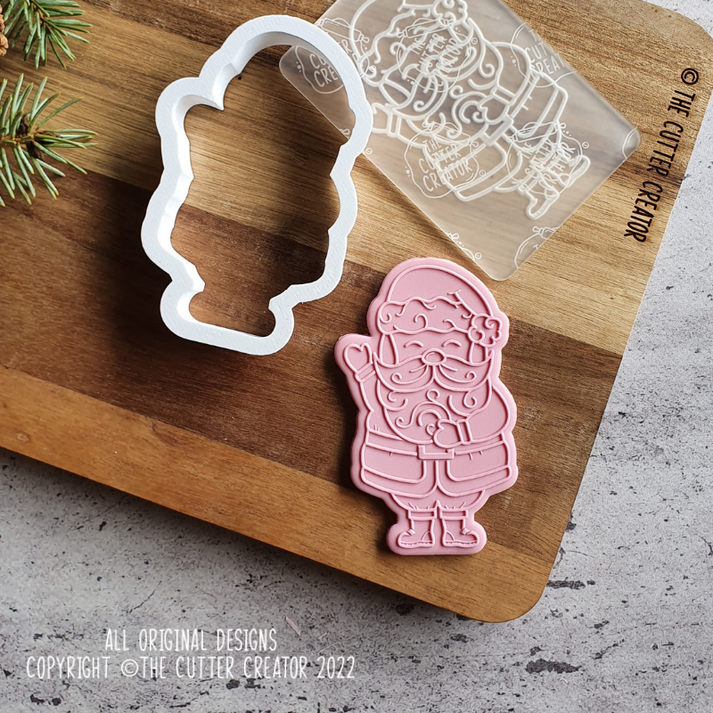 Santa Cutter & Stamp - Raised – The Cutter Creator