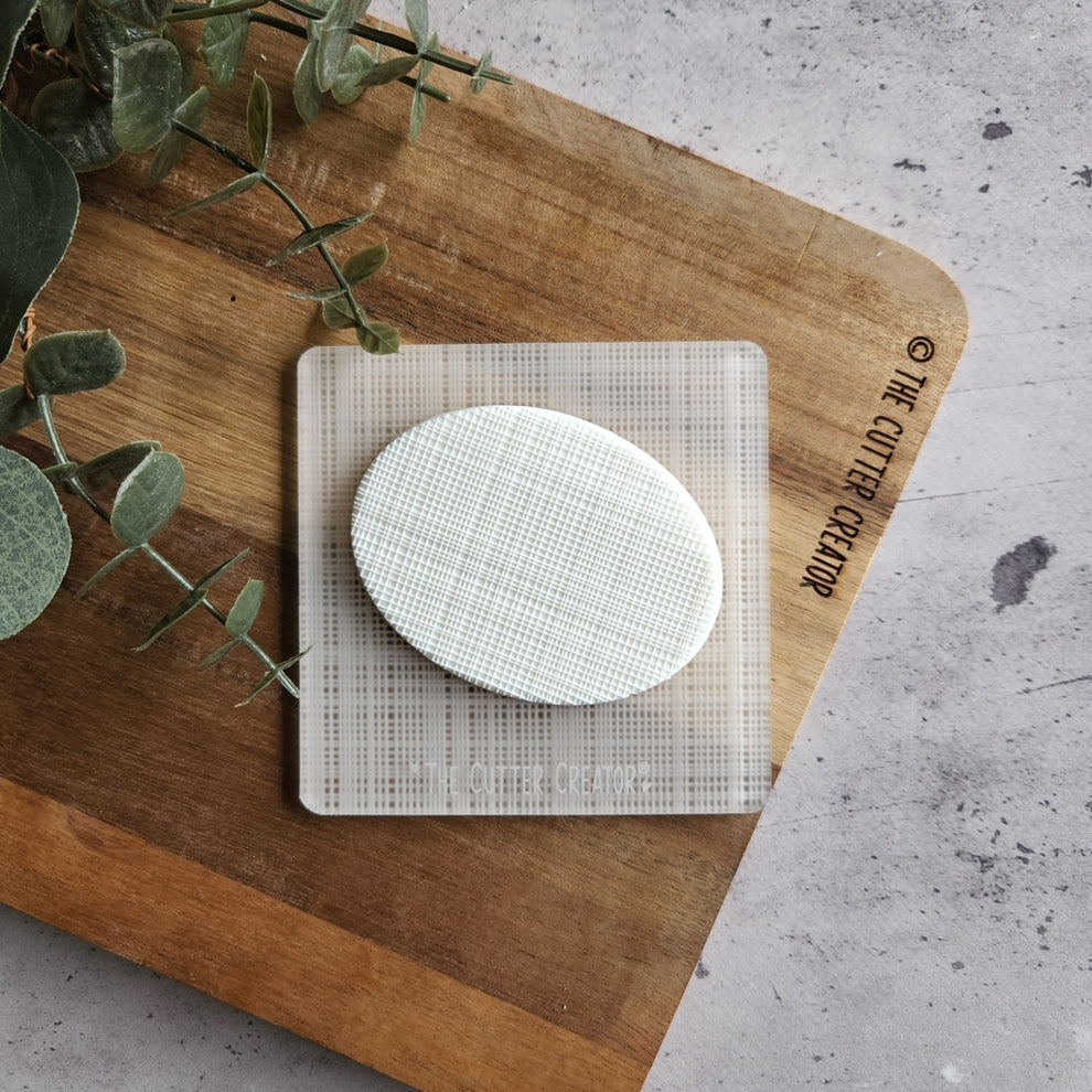 Linen Pattern Stamp – The Cutter Creator