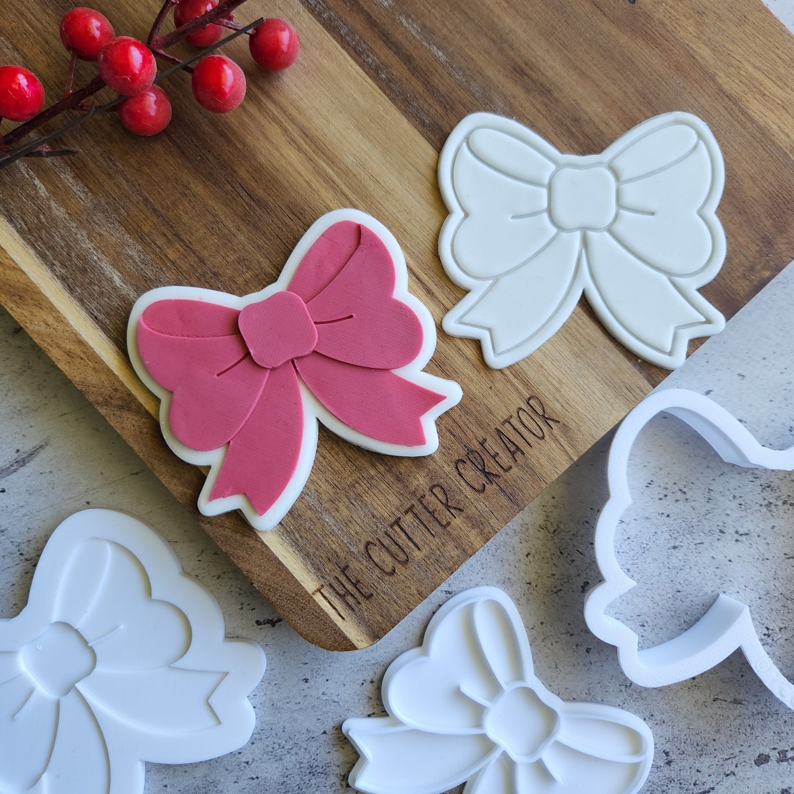 Christmas Ribbon Stamp & Cutter Sets – The Cutter Creator