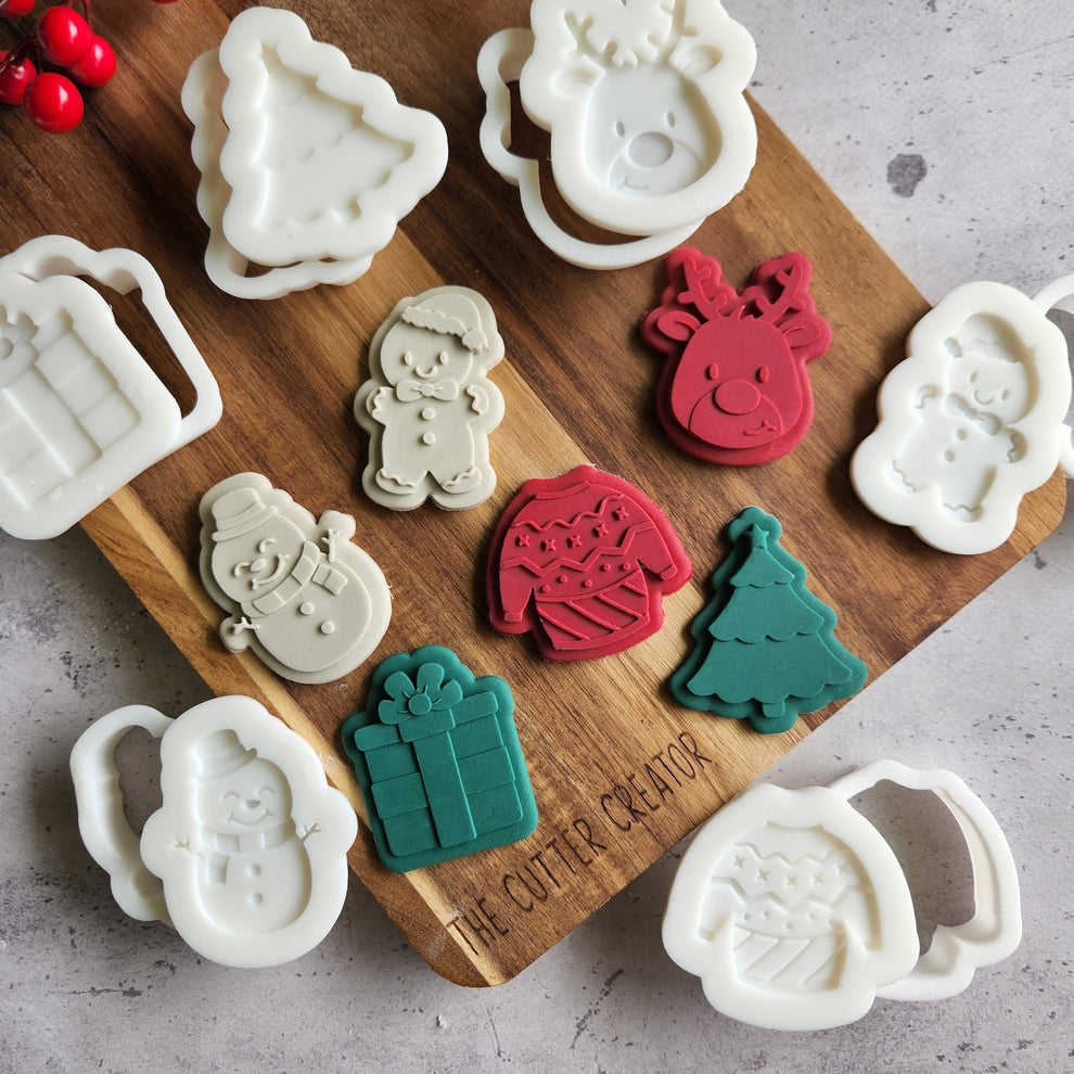 Mini Christmas (Set 1) - Layered Stamps – The Cutter Creator