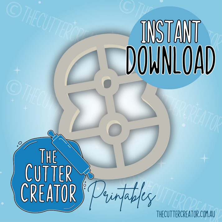 Number 8 - Cookie Cutter STL File – The Cutter Creator